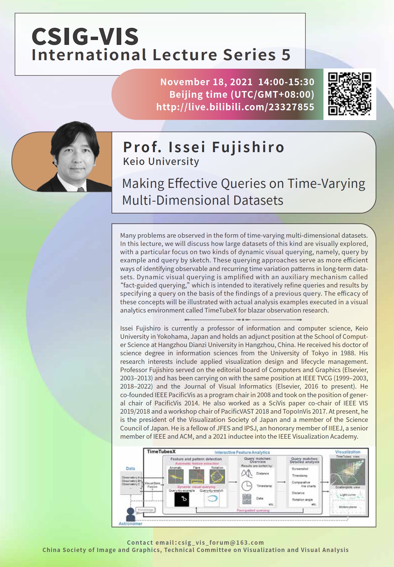 藤代教授がCSIG-VIS ILS 5で招待講義 – FujishiroLab